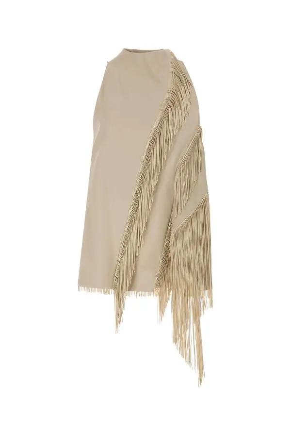 Sportmax Beige Cotton Danzatore Mini Dress
