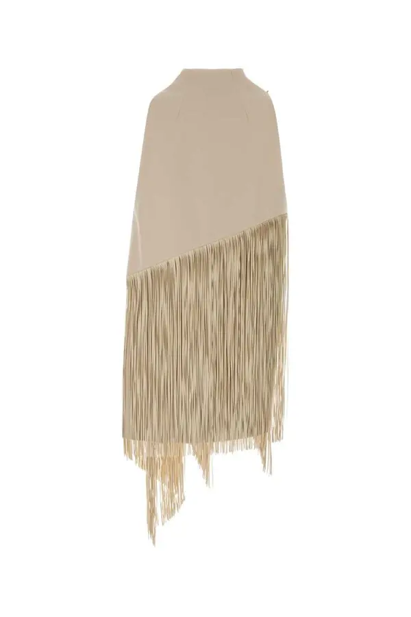 Sportmax Beige Cotton Danzatore Mini Dress