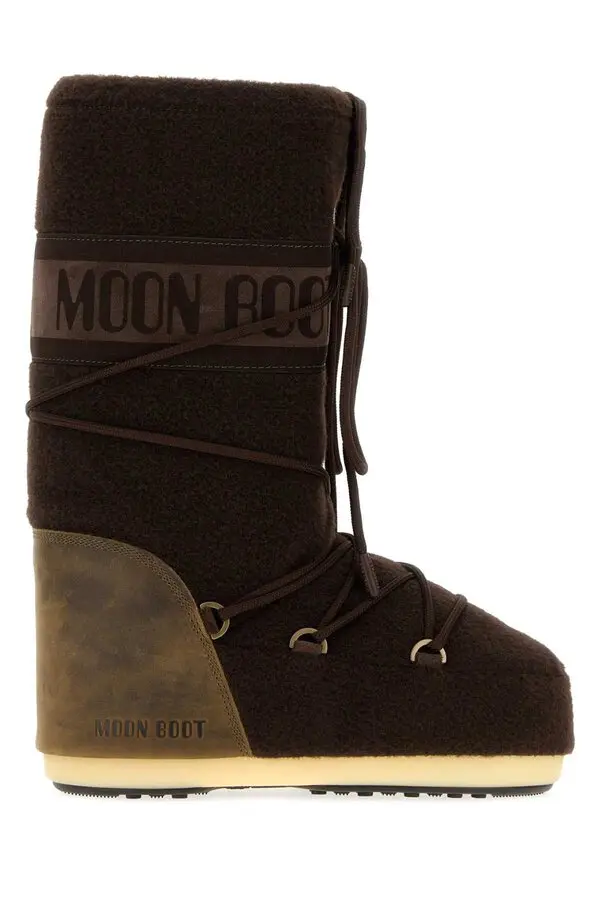 Moon Boot Dark Felt Icon Boots
