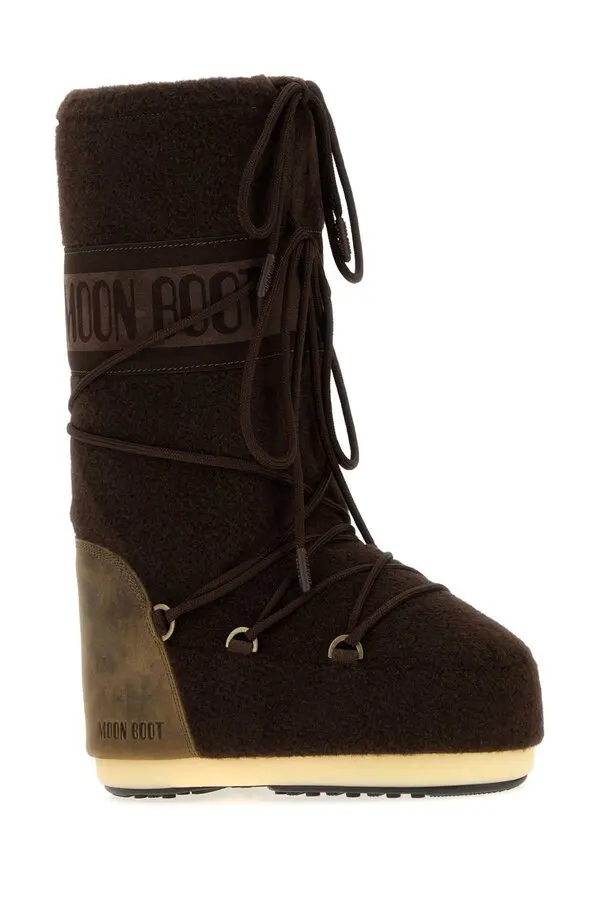 Moon Boot Dark Felt Icon Boots