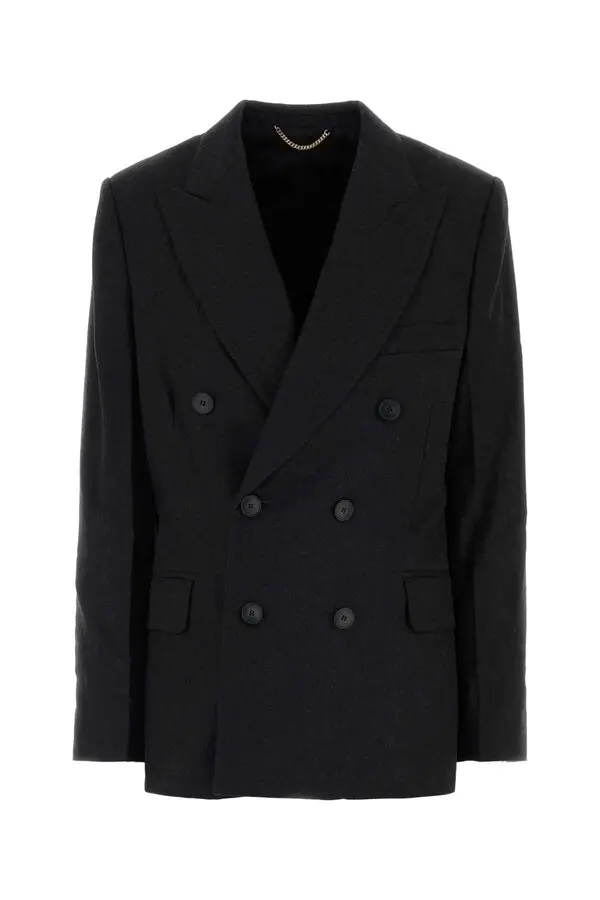 Victoria Beckham Wool Beatrice Blazer - Black