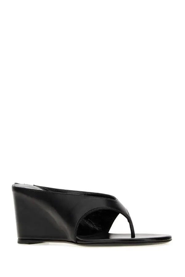 JUDE Leather Yaga Thong Mules