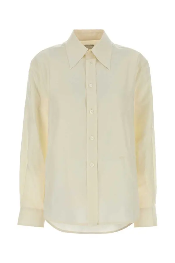 Bottega Veneta Silk Shirt - Yellow