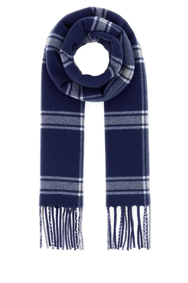 Gucci Embroidered Wool Scarf