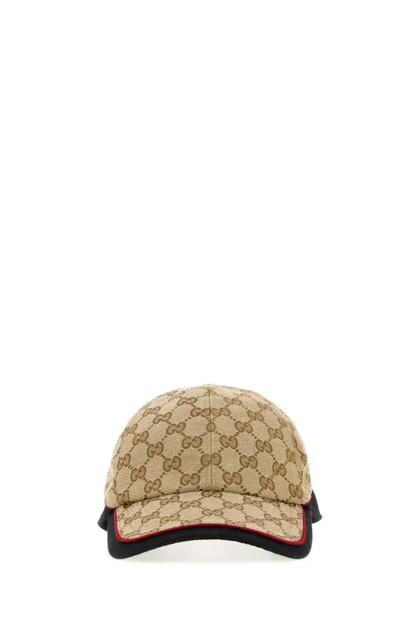 Gucci Two-tone Gg Fabric Baseball Cap