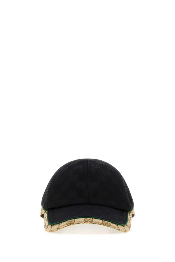 Gucci Two-tone Gg Fabric Baseball Cap