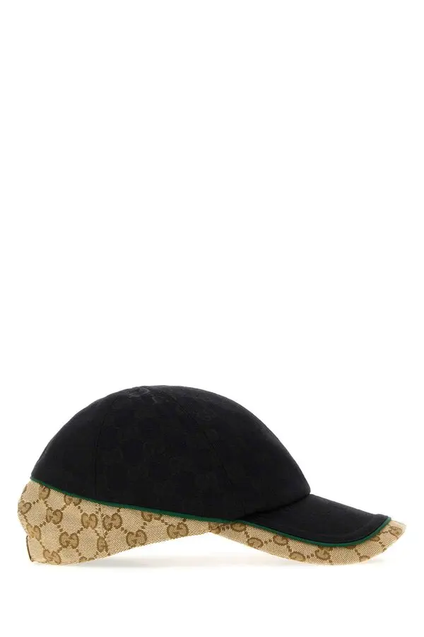 Gucci Two-tone Gg Fabric Baseball Cap