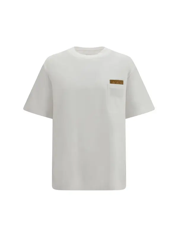 Bottega Veneta Pima Cotton Jersey T-shirt - White