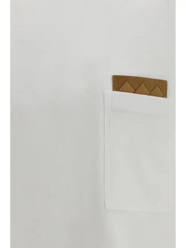 Bottega Veneta Pima Cotton Jersey T-shirt - White