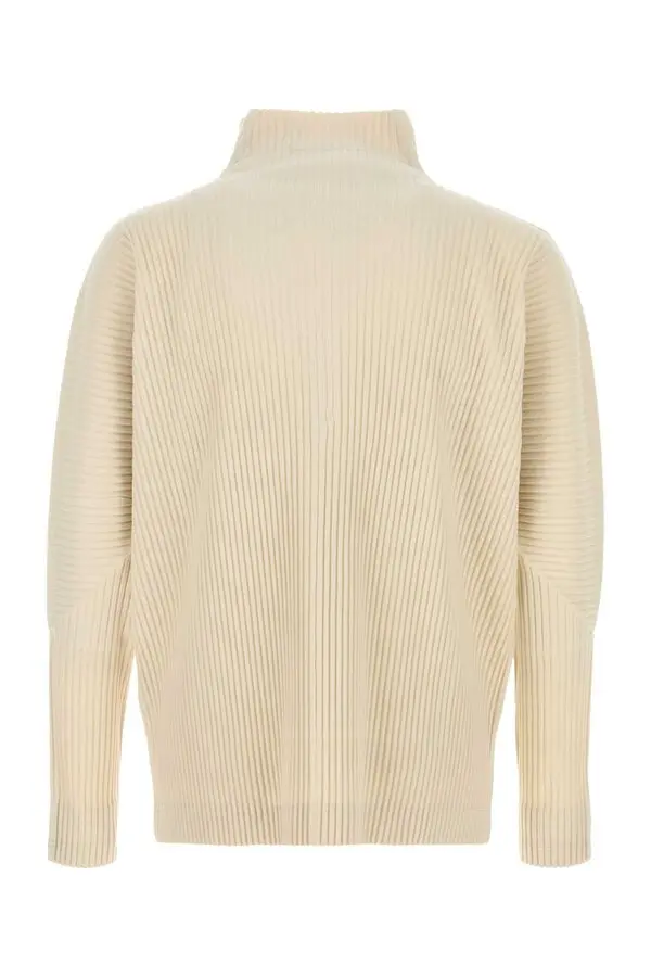 Issey Miyake Sand Polyester Sweatshirt