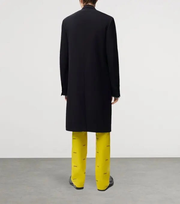 Loewe Wool-blend Double-breasted Coat