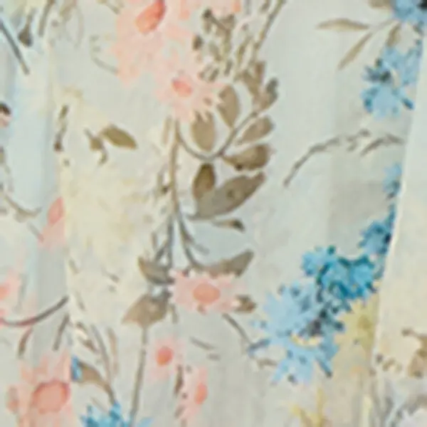 Alexander McQueen Silk Floral Maxi Dress - Green