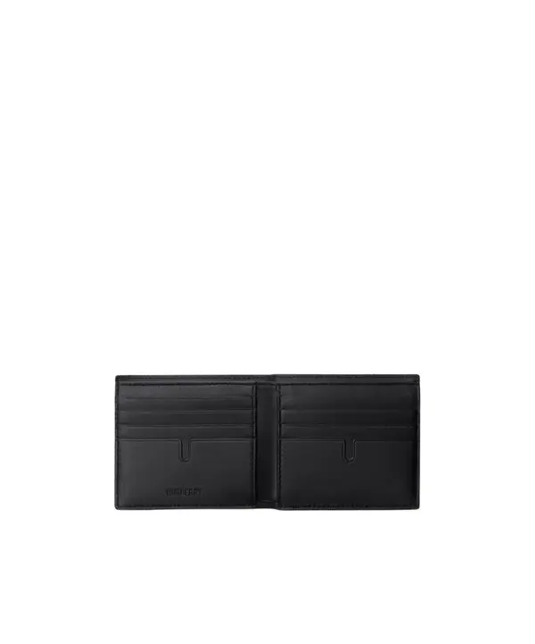 Burberry Check Patterned Bi-fold Wallet