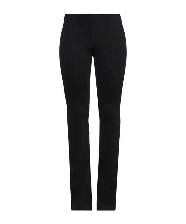 Sportmax Solid Color Stretch Flare Pants