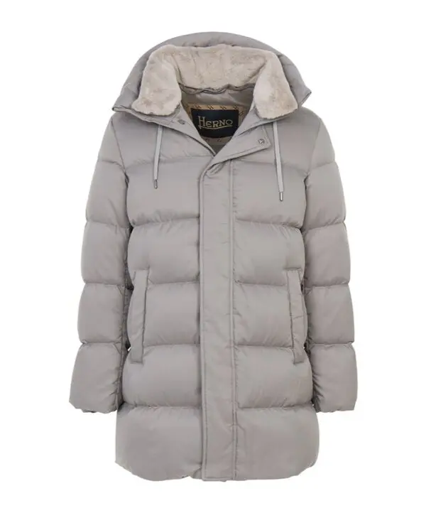 Herno Quilted Hooded Down Jacket