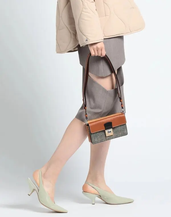 MAISON MARGIELA Plaid Shoulder Bag