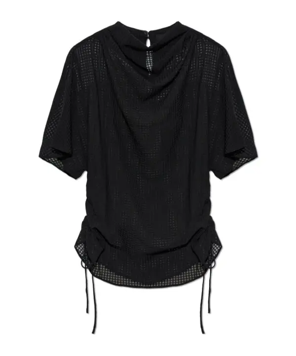 ALLSAINTS Short-sleeved High-neck Top