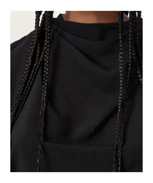 ALLSAINTS Short-sleeved High-neck Top