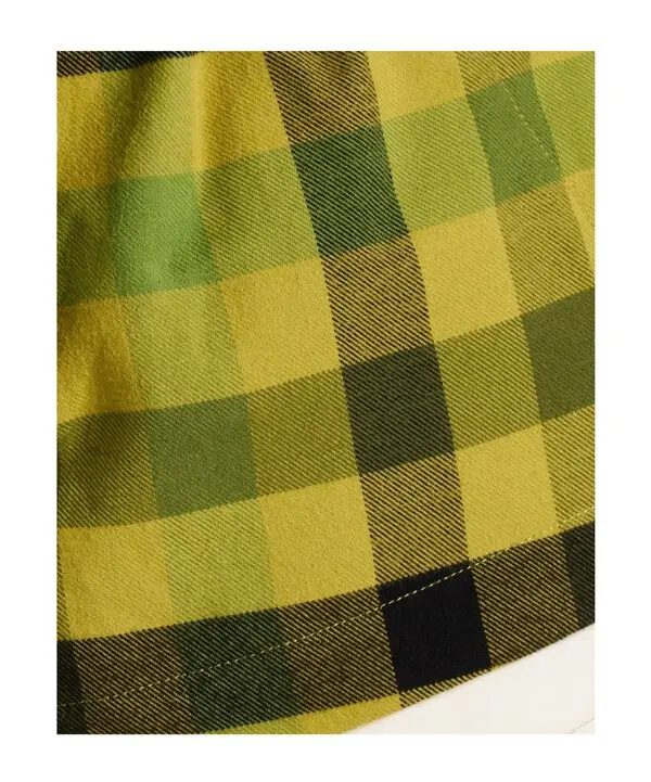 Rick Owens Checked Shorts
