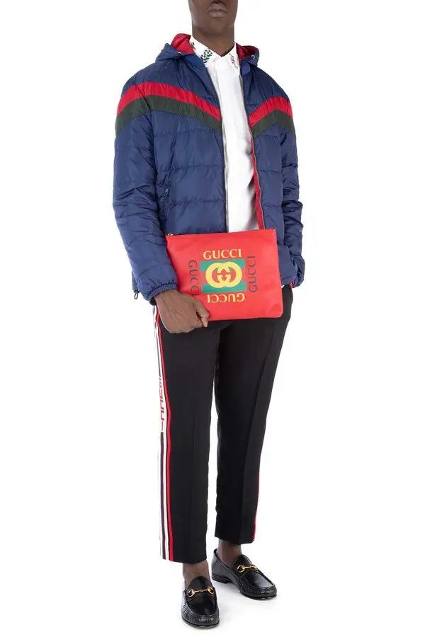 Gucci Medium Logo Printed Handbag
