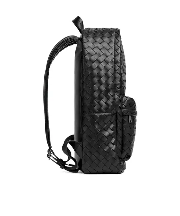 Bottega Veneta Intrecciato Zipped Medium Backpack