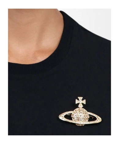 VIVIENNE WESTWOOD Embossed Brooch