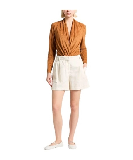 Brunello Cucinelli Solid Twill Shorts