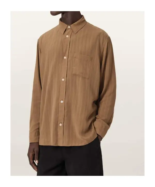 ALLSAINTS Carlyle Long Sleeve Oversized Shirt