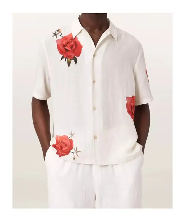 ALLSAINTS Fleur Floral-print Shirt
