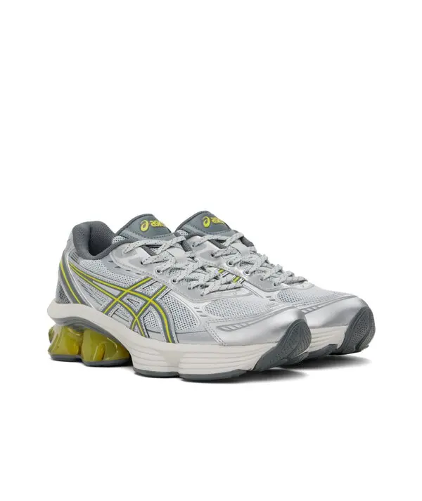 Asics Round Toe Low-top Sneakers - Gray