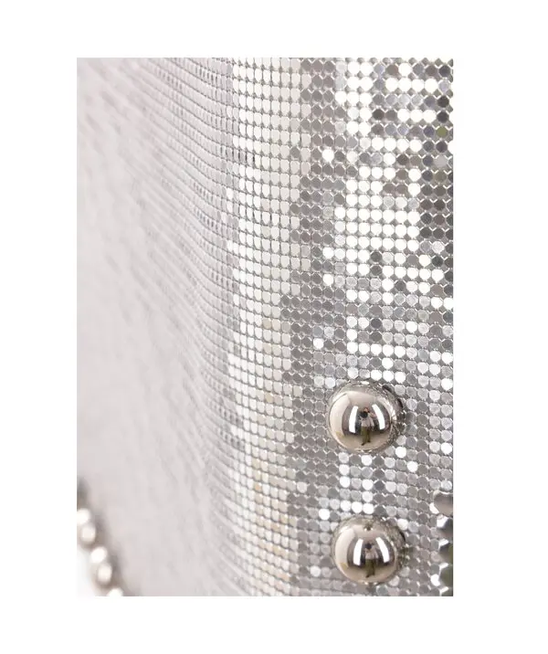 Rabanne Metallic Effect High Waist Skirt