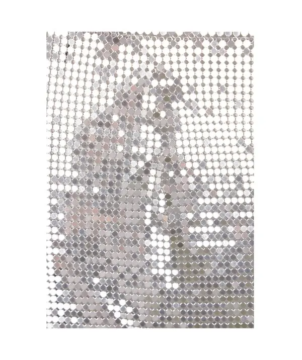 Rabanne Metallic Effect High Waist Skirt