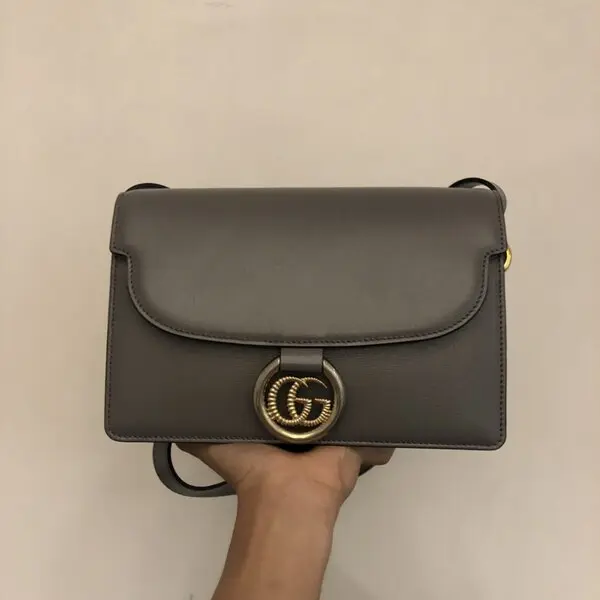 Gucci Double G Pendant Shoulder Bag