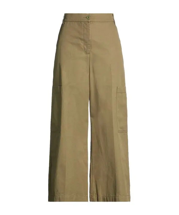 Max Mara Minimalist Solid-color Cargo Pants