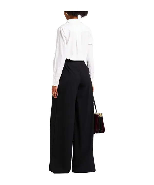 Max Mara Minimalist Stylish Loose Suit Trousers