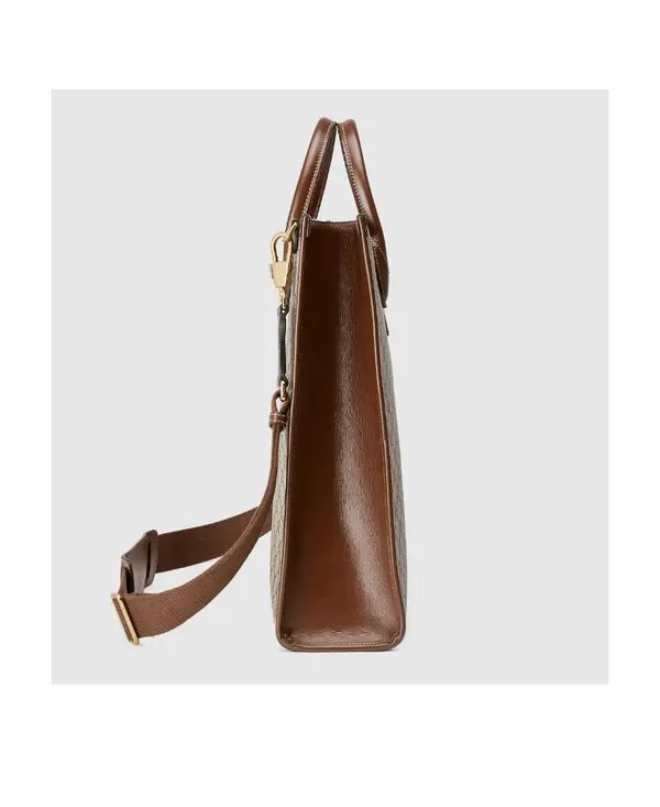 Gucci Interlocking G Logo-plaque Tote Bag