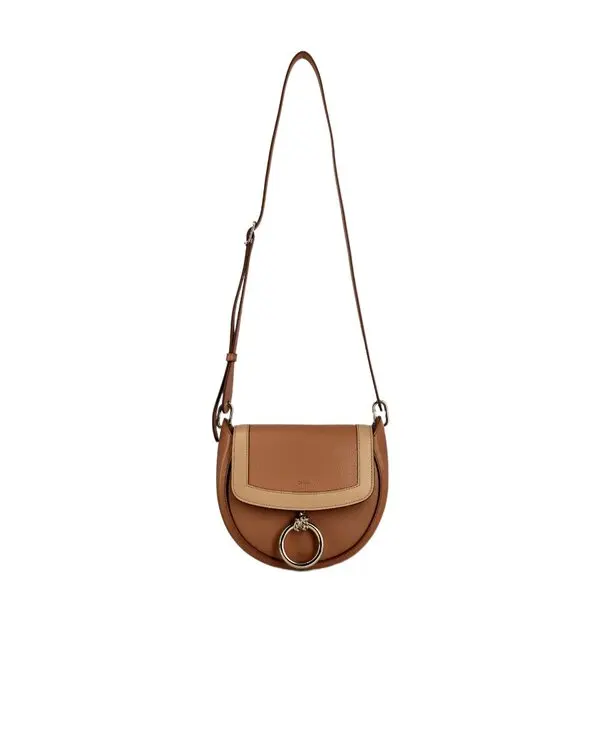 Chloé Foldover Top Crossbody Bag - Brown