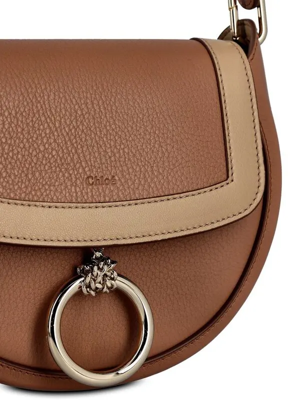 Chloé Foldover Top Crossbody Bag - Brown