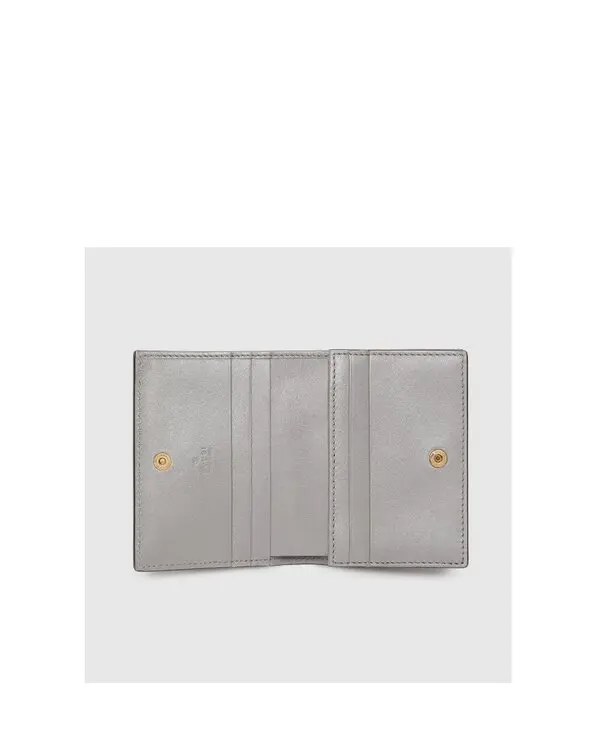 Gucci Embossed-logo Leather Wallet