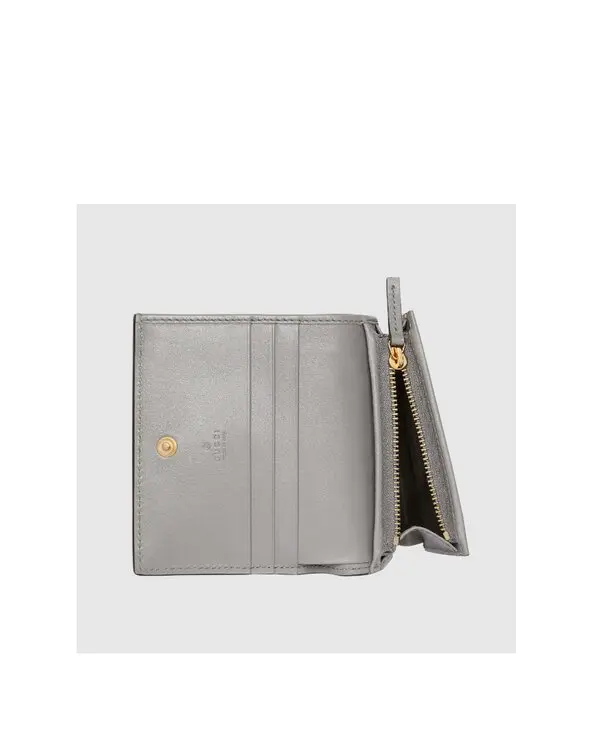 Gucci Embossed-logo Leather Wallet