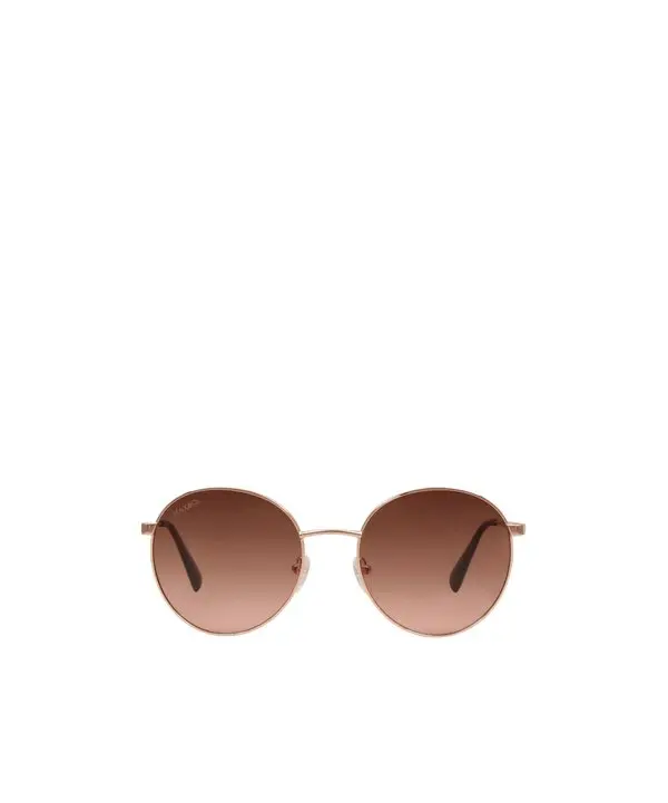 MAXCO. Max&co. Metal Frame Gradient Lenses Sunglasses - Brown