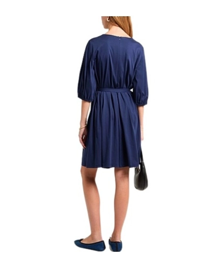 Max Mara Simple Pleated Dress