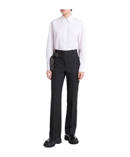 Isabel Marant Étoile Striped Straight-leg Trousers