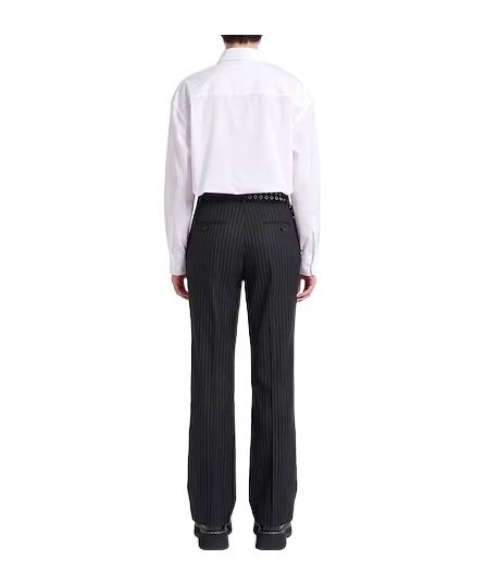 Isabel Marant Étoile Striped Straight-leg Trousers