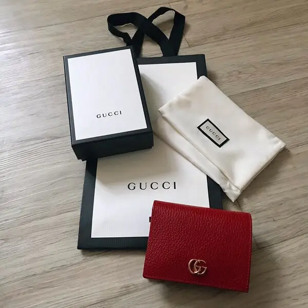 Gucci Leather Card Case