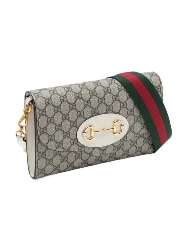 Gucci Horsebit 1955 Shoulder Bag - Gray