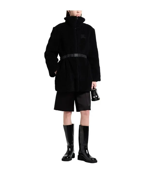 Burberry Minimalist Fleece Coat