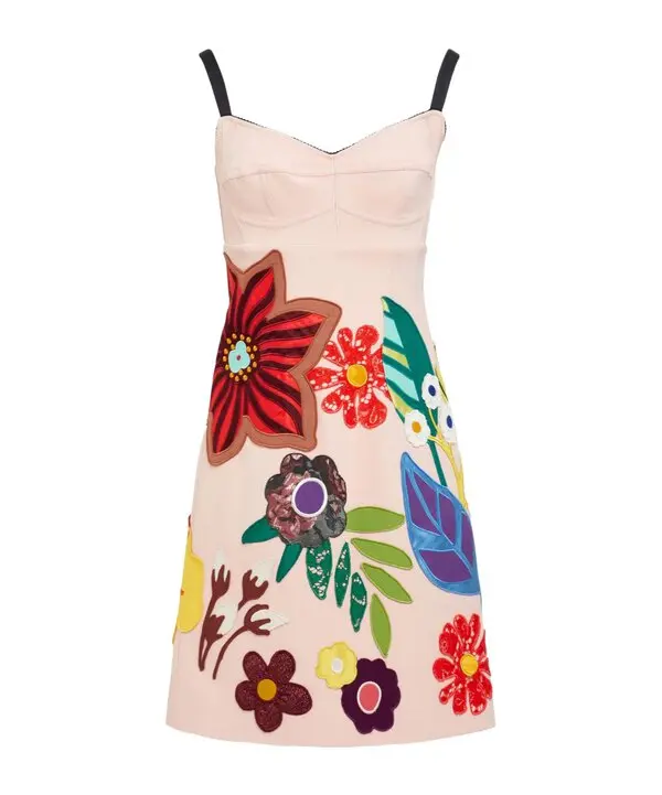Dolce & Gabbana Sleeveless Floral Dress