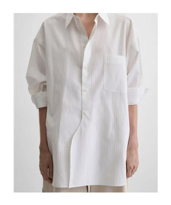 Phoebe Philo Long-sleeved Striped Shirt