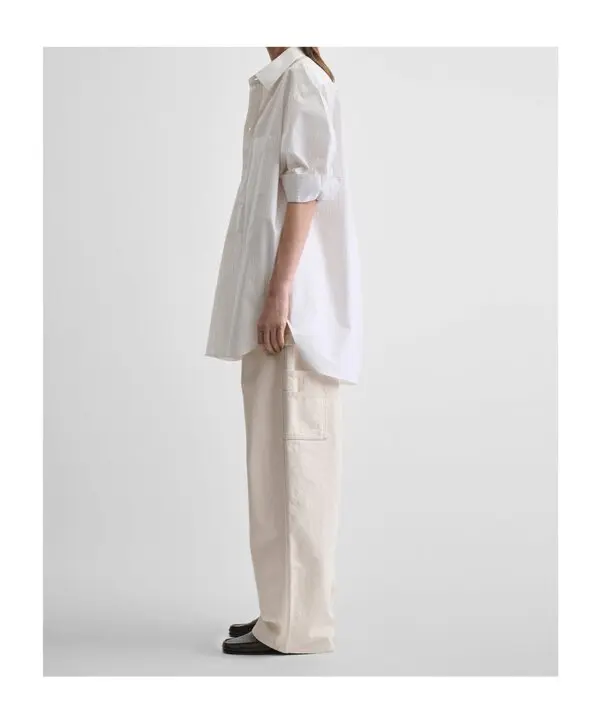 Phoebe Philo Long-sleeved Striped Shirt